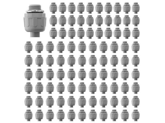 Click here for VEVOR 1/2 in 100 pcs Liquid Tight Connector Non-Me... prices