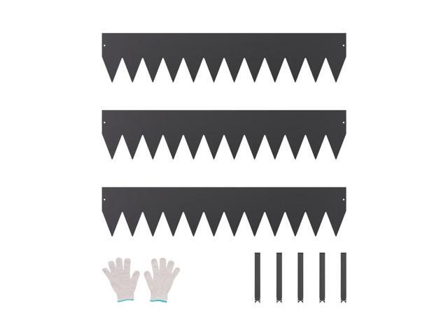 Click here for VEVOR Steel Landscape Edging 3 Packs 40 x 8 in Rus... prices