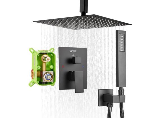 Click here for VEVOR Shower Faucet Set 10 Square Rain Shower Head... prices