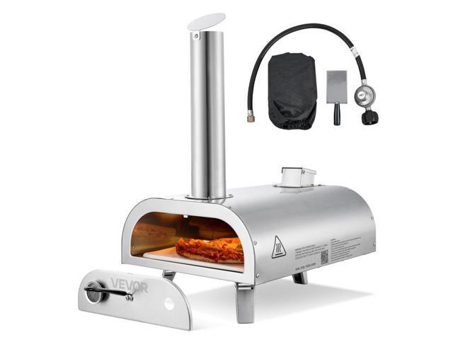 Click here for VEVOR 12 Outdoor Pizza Oven Portable Pellet/Gas Pi... prices