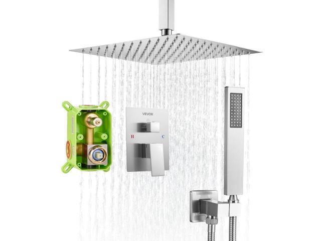 Click here for VEVOR Shower Faucet Set 12 Square Rain Shower Head... prices