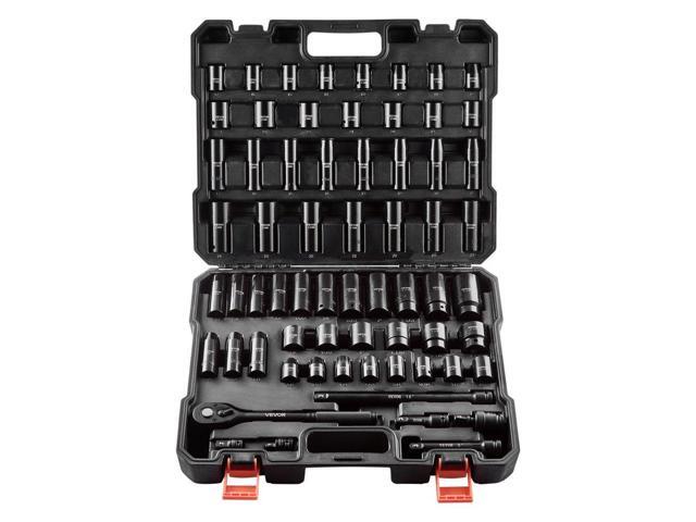 Click here for VEVOR Drive Impact Socket Set 1/2 65PCS SAE 3/8 to... prices