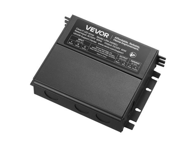 Click here for VEVOR 60W 24V Dimmable LED Driver AC to DC Power S... prices