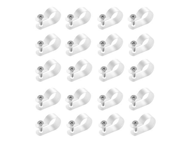 Click here for VEVOR R-Type Cable Clip 0.51 in Wire Clamp 100 Pac... prices