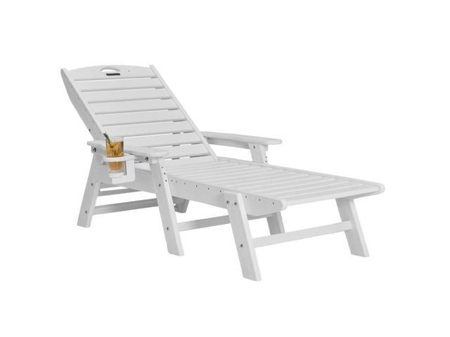 Click here for VEVOR Outdoor Chaise Lounge Chair 6 Position Adjus... prices