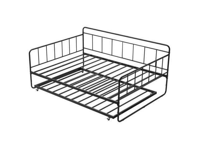 Click here for VEVOR Full Size Daybed Frame Metal Day Bed with Tr... prices