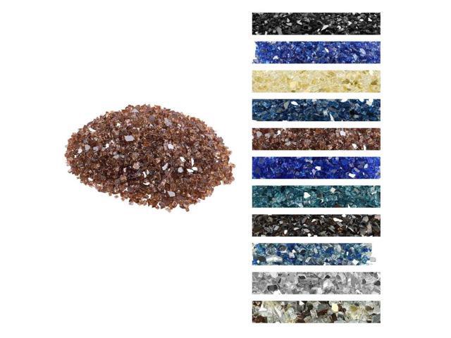 Click here for VEVOR 10 LBS Fire Glass 1/4-Inch Fireplace Glass R... prices