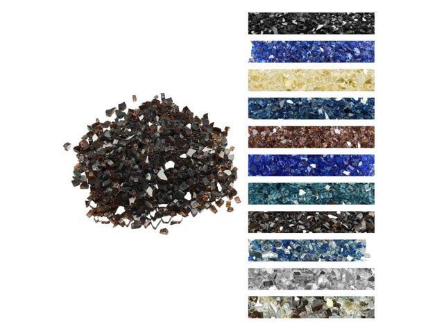 Click here for VEVOR 10 LBS Fire Glass 1/2-Inch Fireplace Glass R... prices