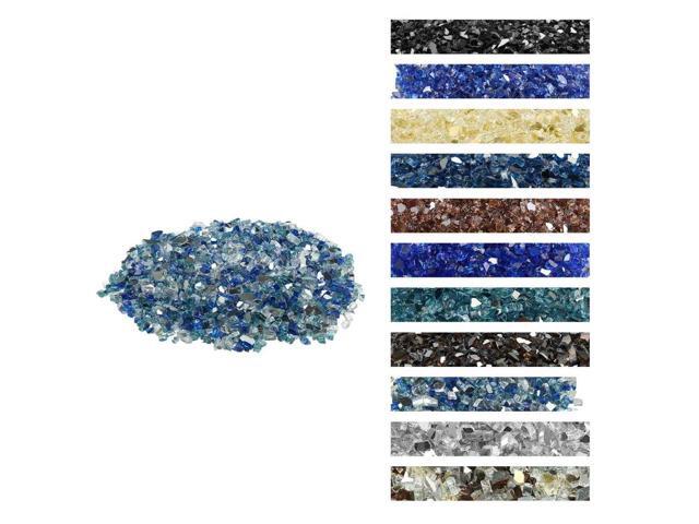 Click here for VEVOR 10 LBS Fire Glass 1/2-Inch Fireplace Glass R... prices