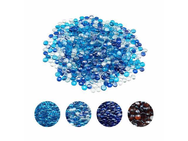 Click here for VEVOR 10LBS Fire Glass 3/4-Inch Fireplace Glass Ro... prices