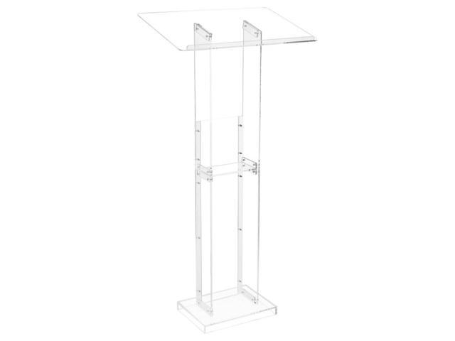 Click here for VEVOR Podium Stand 50 in Portable Acrylic Lectern... prices