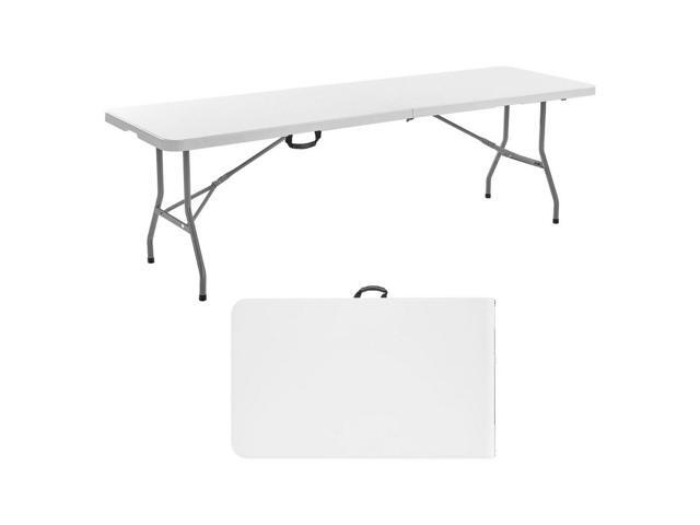 Click here for VEVOR 8 Ft Plastic Folding Table Portable Picnic U... prices