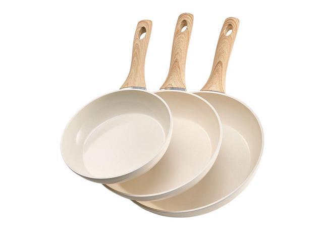 Click here for VEVOR 3 Piece Frying Pan Aluminum Skillet Set 8 9.... prices