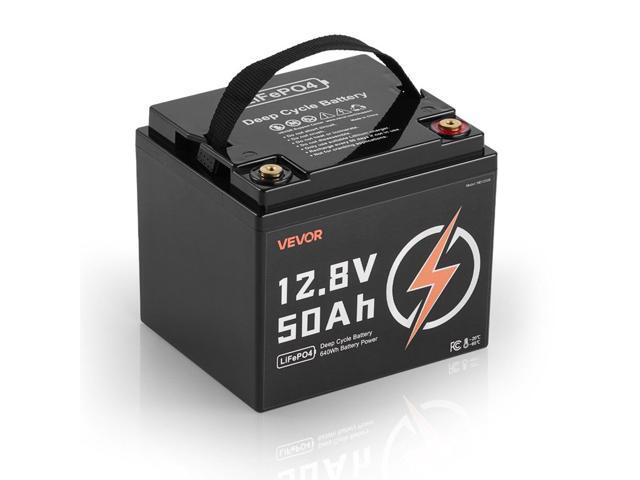 Click here for VEVOR 12V 50Ah Deep Cycle LiFePO4 Battery BMS Lith... prices