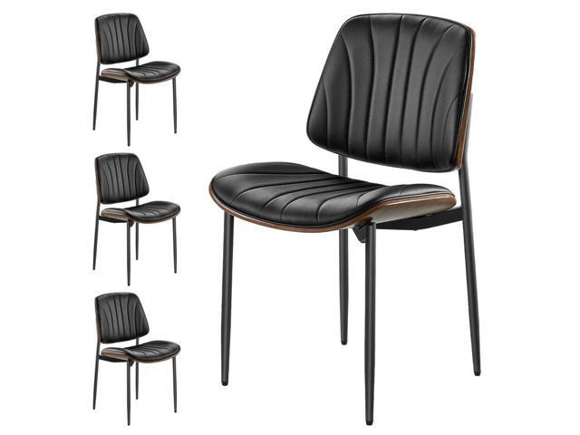 Click here for VEVOR Set of 4 Dining Chairs Modern Leather Kitche... prices