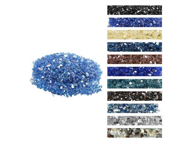 Click here for VEVOR 10 LBS Fire Glass 1/4-Inch Fireplace Glass R... prices