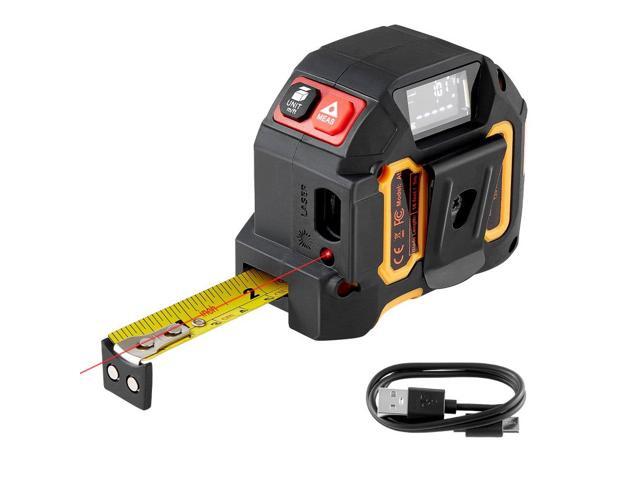 Click here for VEVOR 2in1 Laser Tape Measure 135ft Rechargeable L... prices