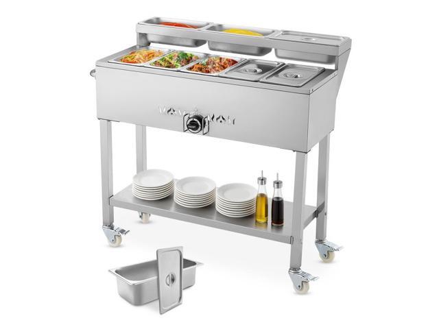 Click here for VEVOR Commercial Propane Steam Table Food Warmer 5... prices