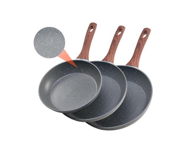 Click here for VEVOR 3 Piece Frying Pan Aluminum Skillet Set 9.5... prices