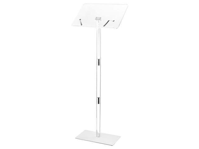 Click here for VEVOR Podium Stand 43 in Acrylic Lectern Adjustabl... prices