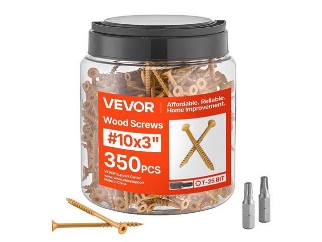 Click here for VEVOR #10 Wood Screws Anti-Rust 3-Inch Outdoor Dec... prices