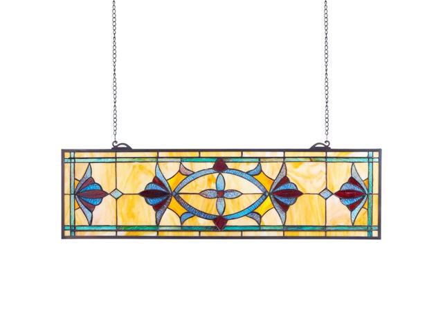 Click here for VEVOR Stained Glass Tiffany Style Hanging Window P... prices