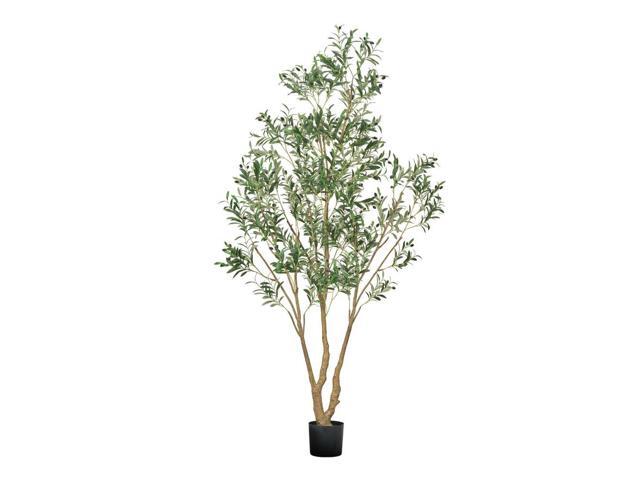 Click here for VEVOR 8FT Artificial Olive Tree Tall Fake Plant wi... prices