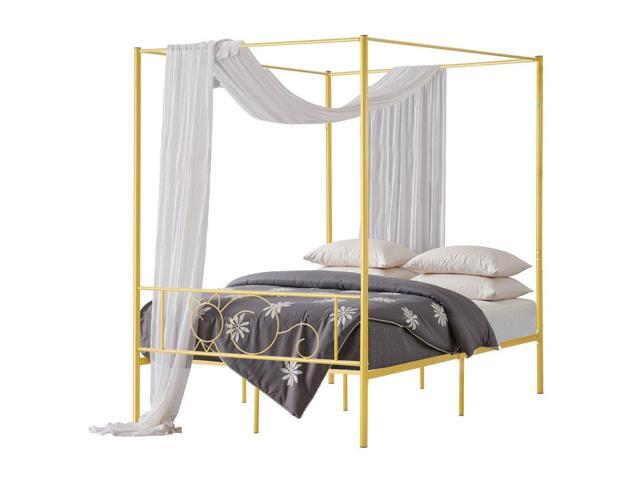Click here for VEVOR Full Size Canopy Bed Frame Metal Canopy Bed... prices