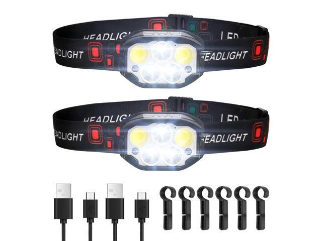 Click here for VEVOR 2 Pack Headlamps Lightweight LED Rechargeabl... prices