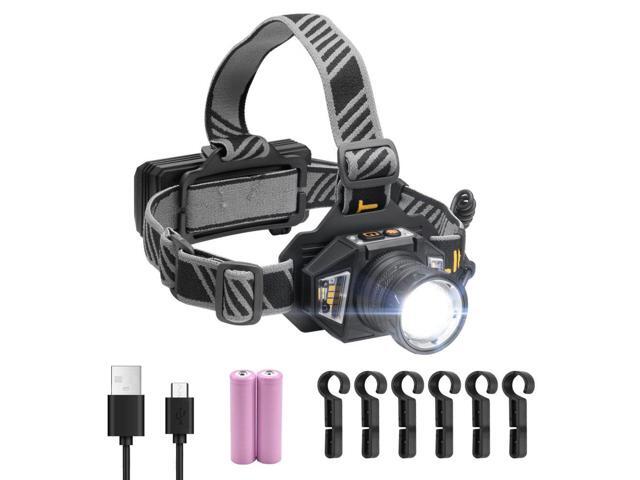 Click here for VEVOR Rechargeable Headlamp Lightweight Bright LED... prices