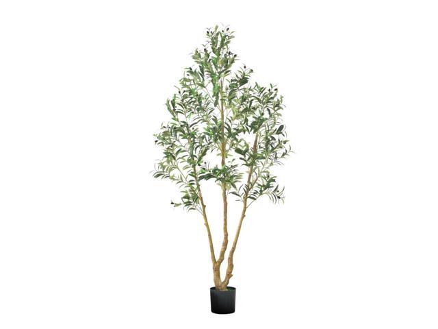 Click here for VEVOR 7FT Artificial Olive Tree Tall Fake Plant wi... prices