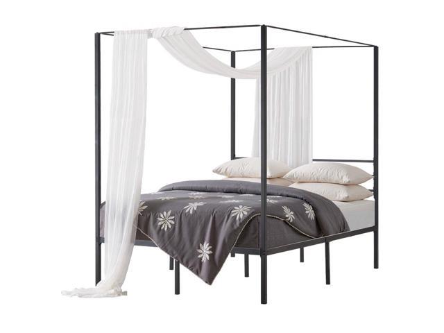 Click here for VEVOR Full Size Canopy Bed Frame Metal Canopy Bed... prices