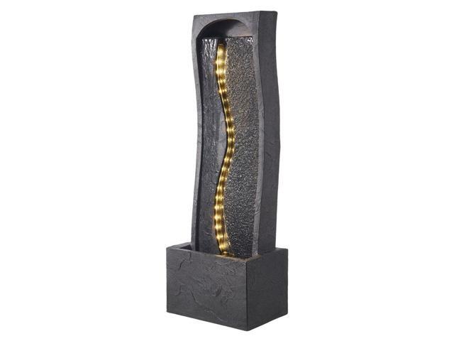 Click here for VEVOR Outdoor Water Fountain 1-Tier Rock Base Styl... prices