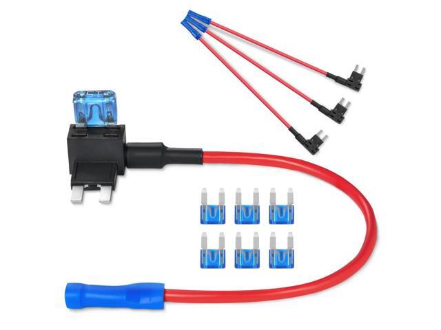 Click here for VEVOR 12V Car Add-a-Circuit Fuse Tap 24 Pcs Mini A... prices
