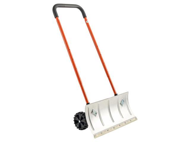Click here for VEVOR Winter Snow Pusher Shovel with Wheels 24 in... prices