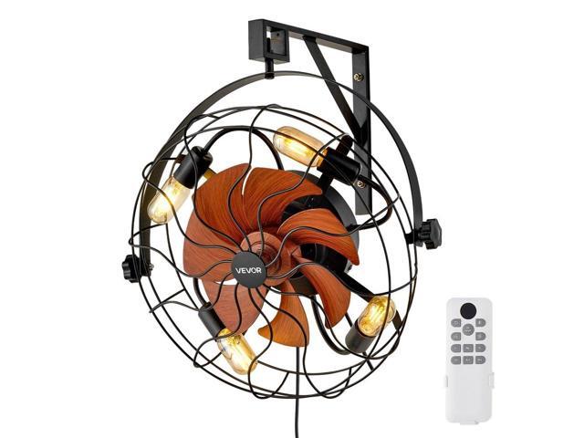 Click here for VEVOR 21 Inch Wall Mounted Fan with Light Remote 6... prices