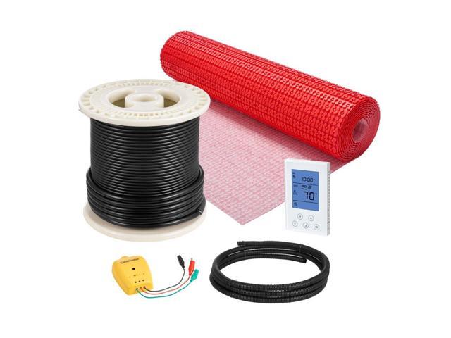 Click here for VEVOR 50 sqft Floor Heating Mat 120V Electric Radi... prices