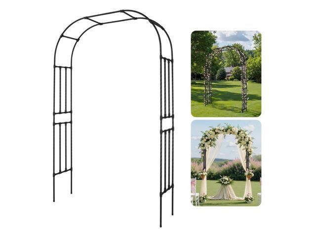 Click here for VEVOR Metal Garden Arch 94.5x 59x15.8 in Trellis A... prices