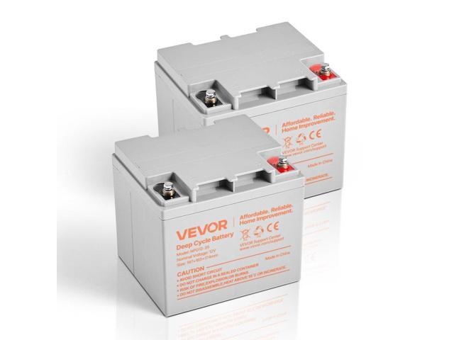 Click here for VEVOR 2 Pack 12V 35Ah Deep Cycle Battery Sealed AG... prices