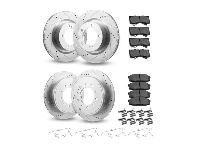 Click here for VEVOR Front and Rear Ceramic Brake Rotors Pads Kit... prices