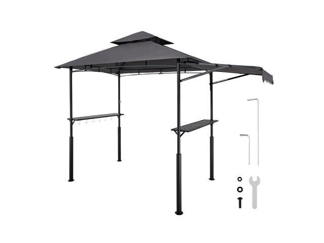 Click here for VEVOR 8x5 Reinforced BBQ Grill Gazebo Canopy with... prices