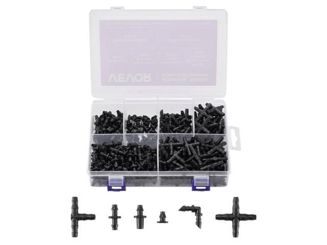 Click here for VEVOR 300Pcs Drip Irrigation Fitting Parts Kit for... prices