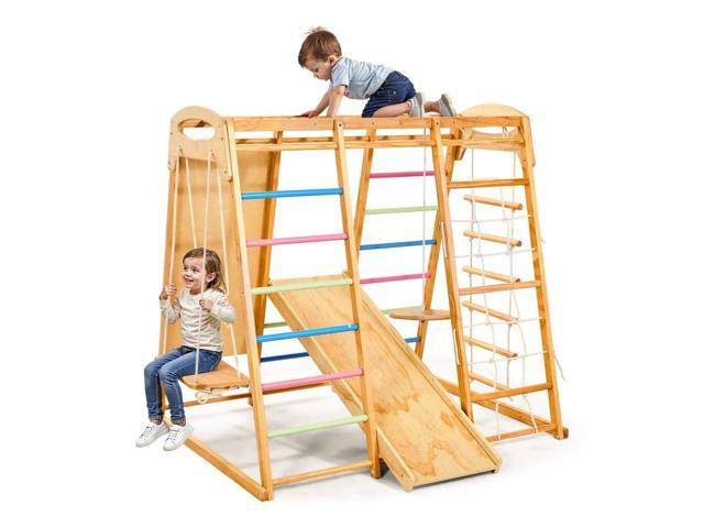 Click here for VEVOR Indoor Playground Jungle Gym 9-in-1 Montesso... prices