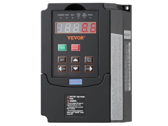 Click here for VEVOR VFD 1HP  0.75KW  3.5A  1 or 3 Phase 220V Inp... prices
