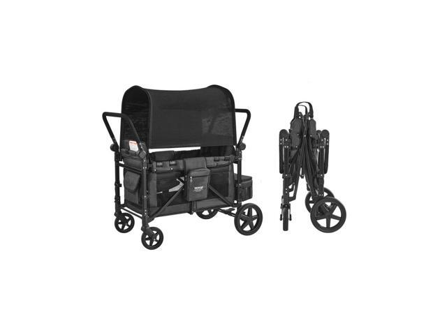 Click here for Wagon Stroller for 4 Kids Push Pull Quad Collapsib... prices