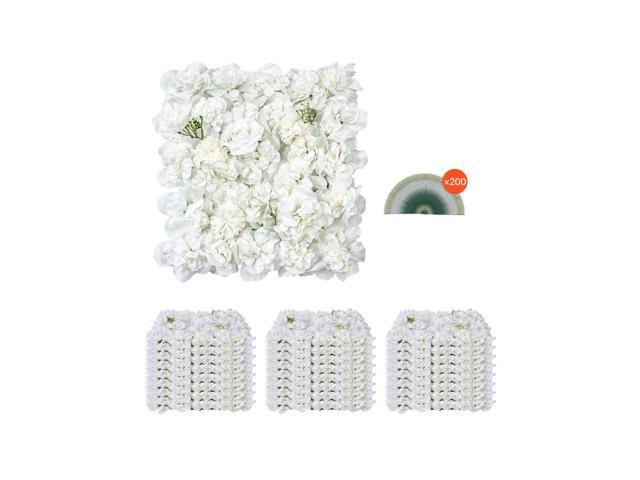 Click here for 3D Flower Wall Panel 24 PCS 15 x 15 in Artificial... prices