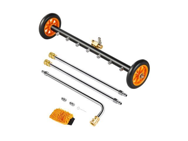 Click here for 24 Pressure Washer Undercarriage Cleaner with 2 Wh... prices