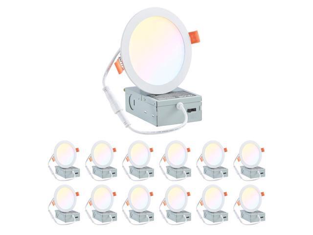 Click here for VEVOR 12 Pack 6 Inch 5CCT LED Recessed Ceiling Lig... prices
