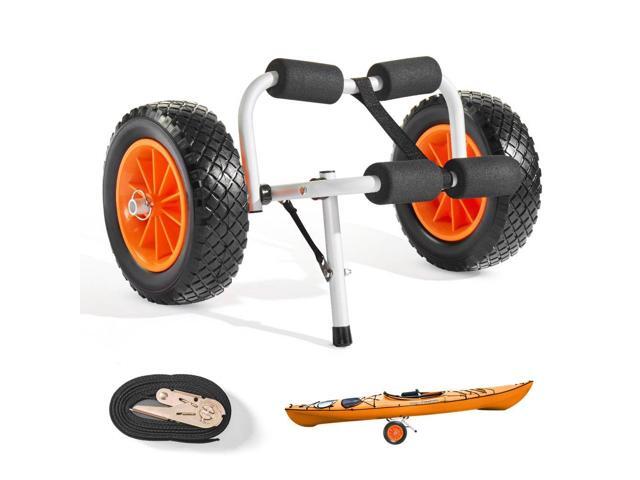 Click here for Kayak Cart 200 lbs Foldable Canoe Carrierwith 10-i... prices