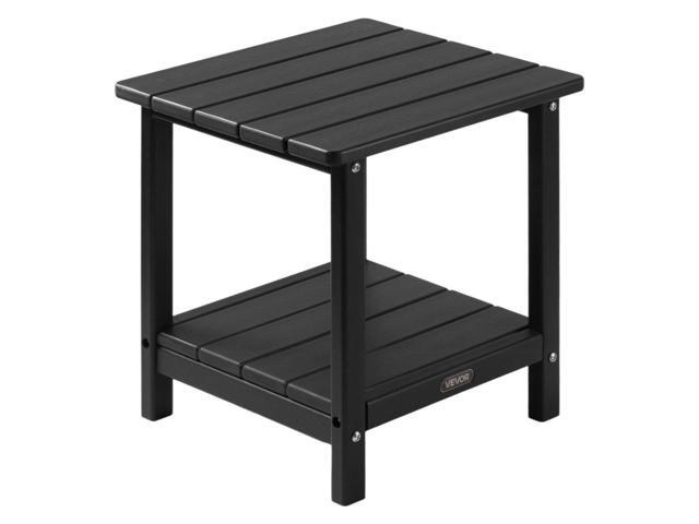 Click here for VEVOR Outdoor Side Table 2-Tier HDPE Outside End T... prices